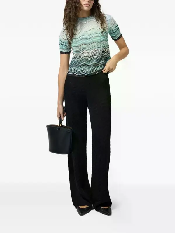 Missoni Chevron Wide-leg Trousers