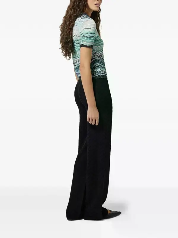 Missoni Chevron Wide-leg Trousers