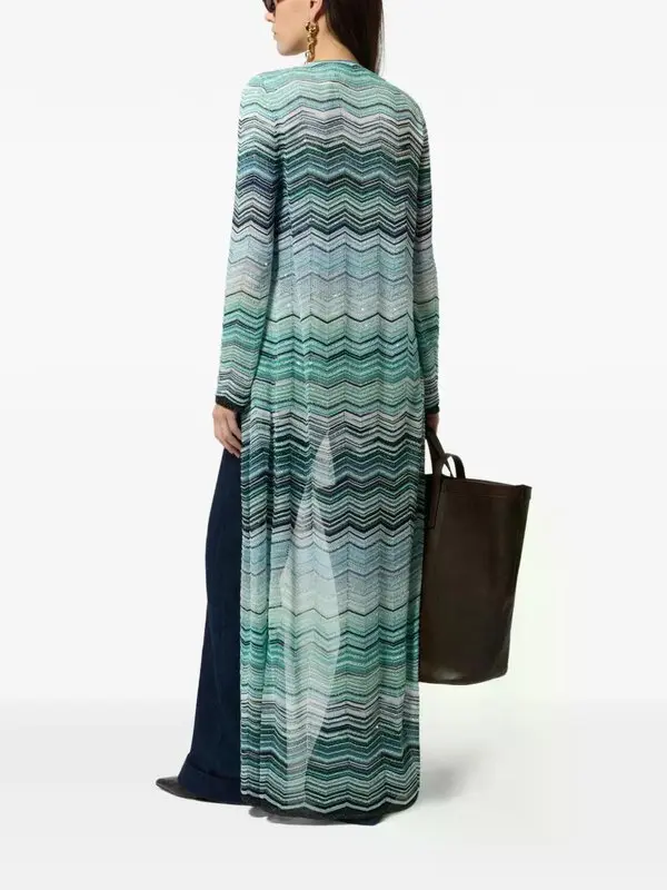 Missoni Long Chevron Cardigan