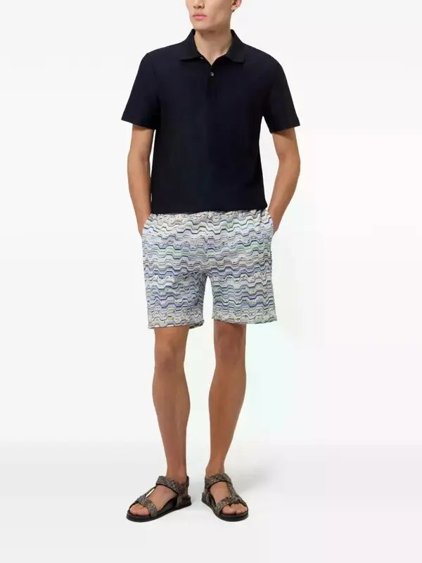 Missoni Zigzag-design Polo Shirt