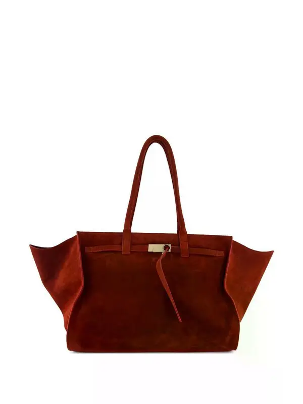 Benedetta Bruzziches Gold-tone Tote Bag - Red