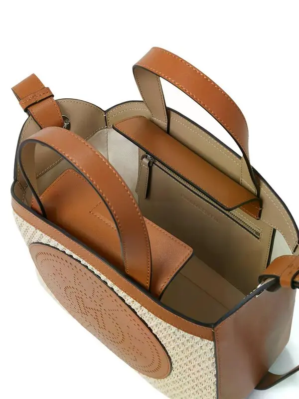 Karl Lagerfeld Small K/circle Mesh Tote Bag - Neutrals