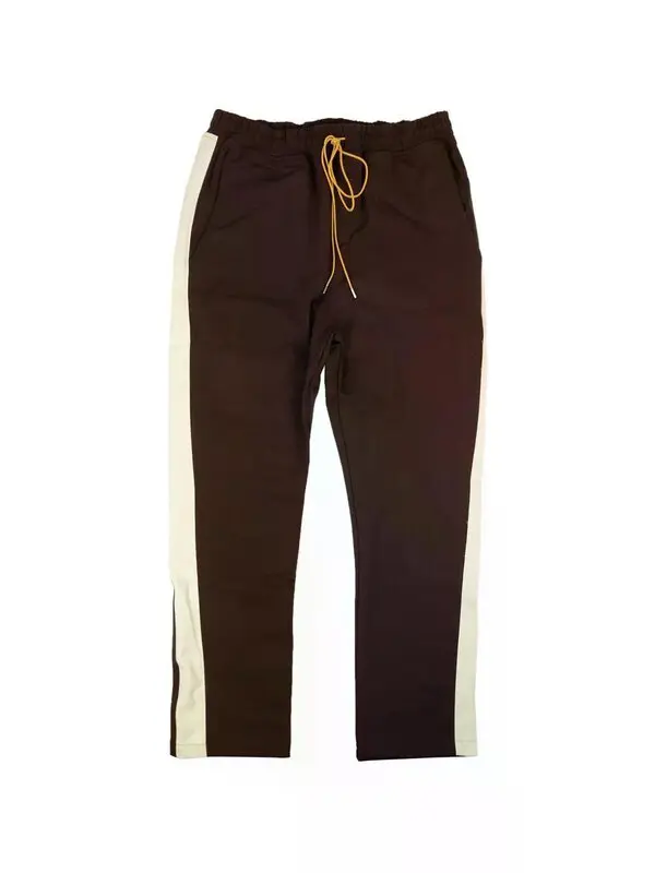 Rhude Side-stripe Track Pants - Brown