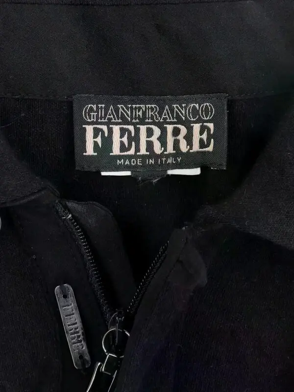 Gianfranco Ferre Concealed-fastening Polo Top