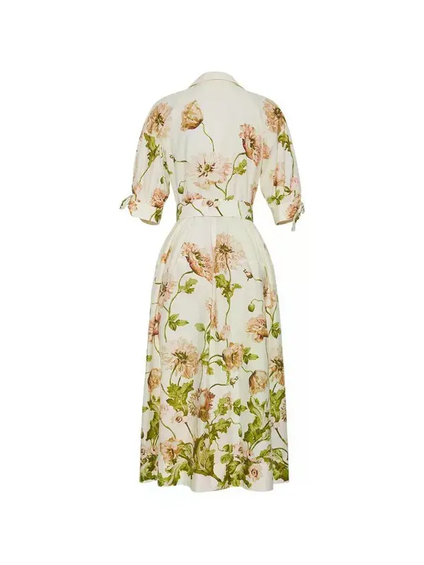 Cara Cara Caro Belted Midi Dress