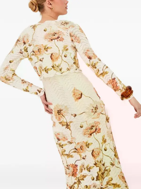 Cara Cara Sally Floral-pattern Cardigan