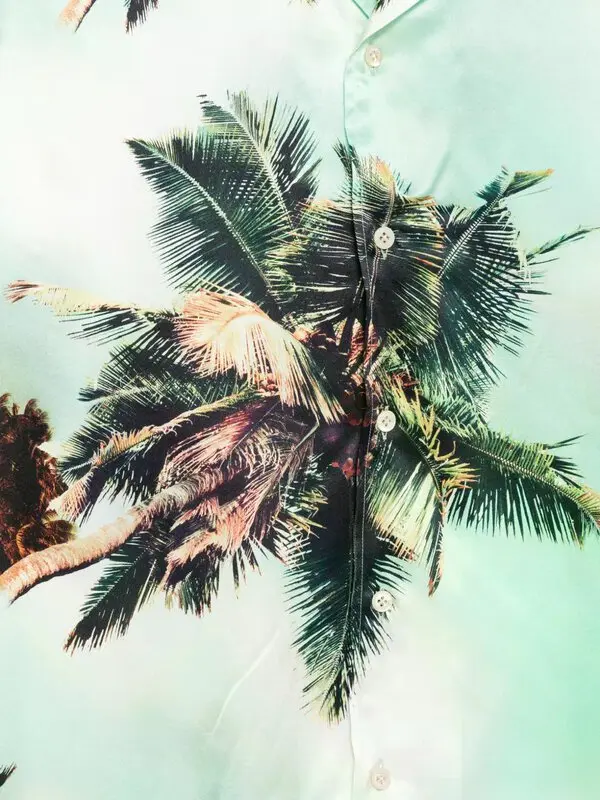 MAZZARELLI Palm-print Shirt