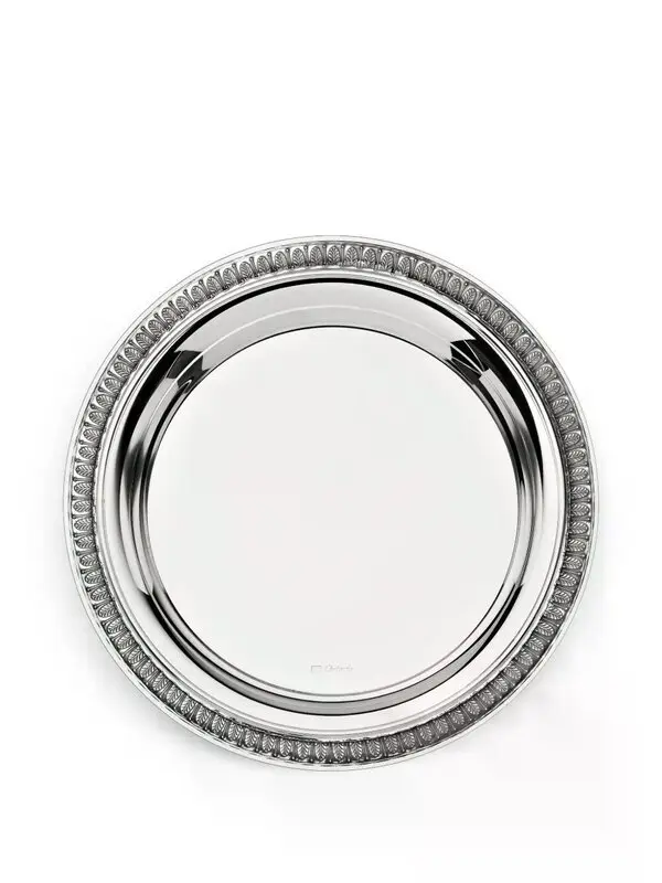 Christofle Leaf-motif Coaster - Silver