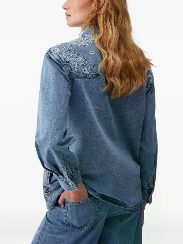 Liu Jo Embroidery Denim Shirt