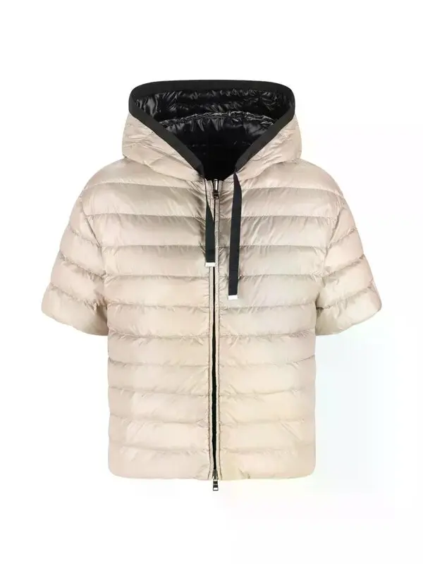 Herno Reversible Hooded Jacket - Black