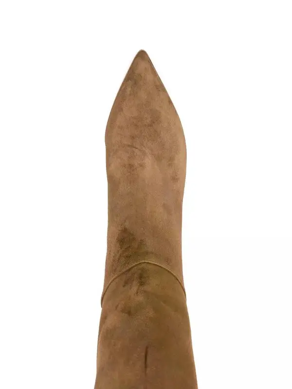 GIANVITO ROSSI Pointed-toe Over-the-knee Boots