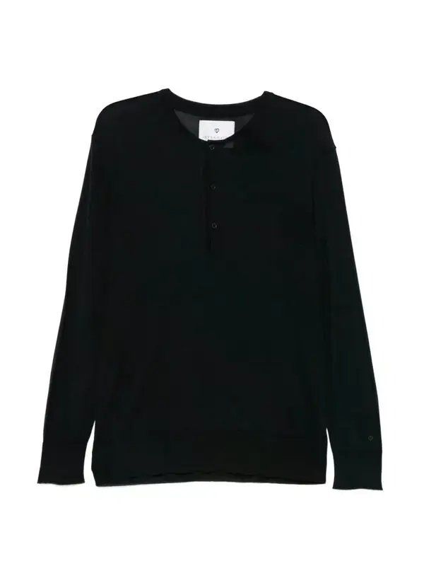 SEVEN GAUGE Buttoned Knitted Cardigan