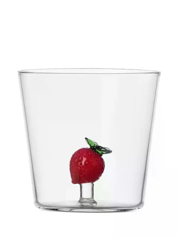 ICHENDORF MILANO Strawberry-motif Tumbler - White