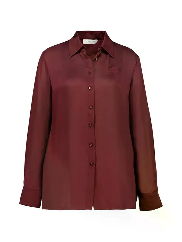 Zimmermann Embroidered Buttoned Shirt