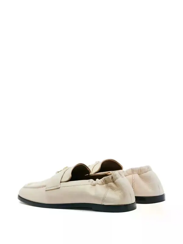 Patrizia Pepe Square-toe Loafers - Neutrals