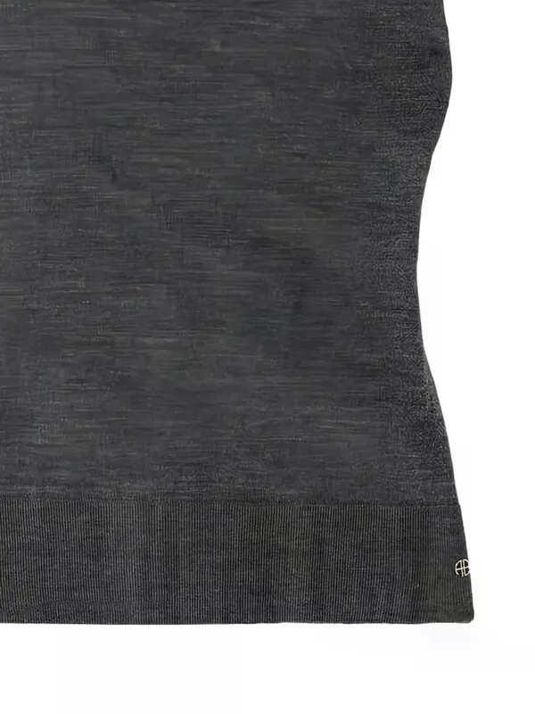 ANINE BING Sleeveless Top - Grey