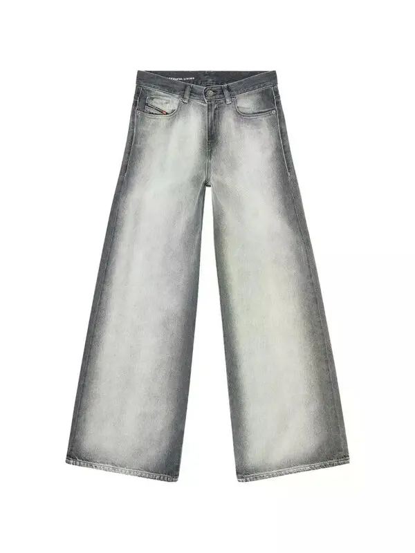 DIESEL® 1978 D-akemi Wide-leg Jeans - Black