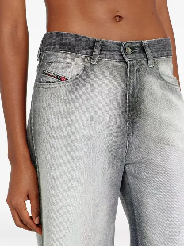 DIESEL® 1978 D-akemi Wide-leg Jeans - Black