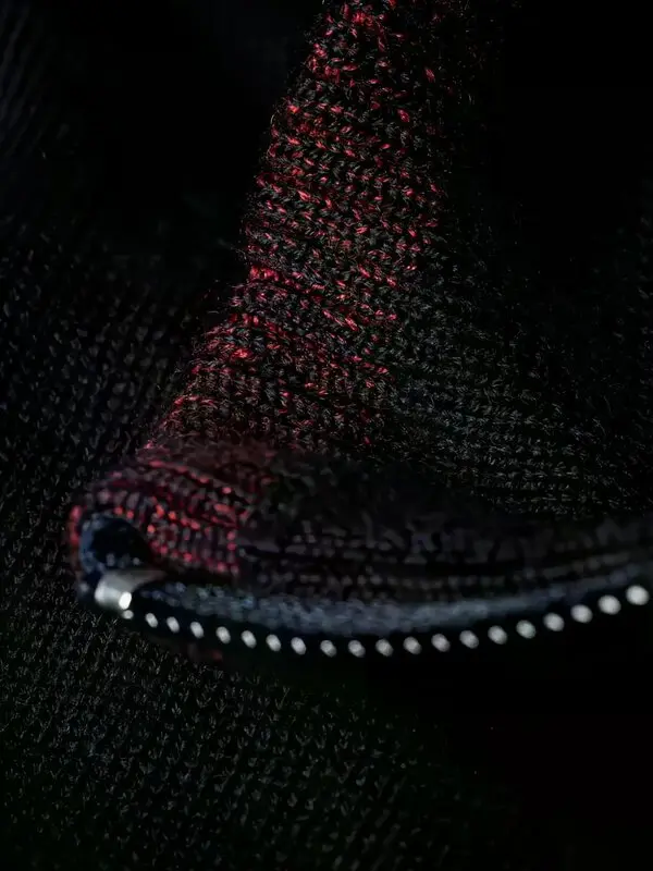 Paul Smith Zip Mock-neck Wool Sweater