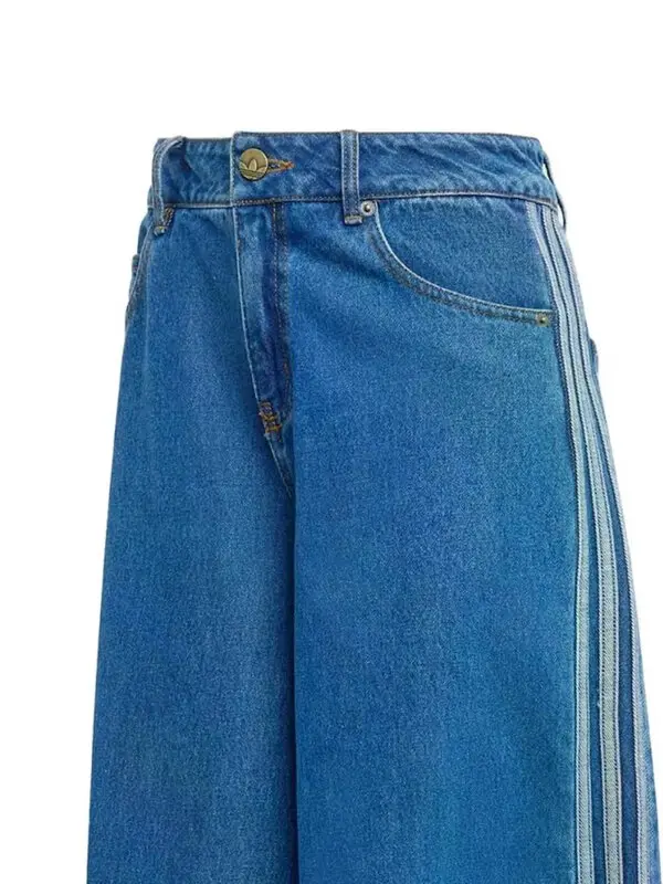 Adidas Stripe Wide-leg Jeans