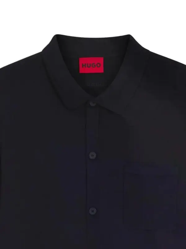 Hugo Front-pocket Cardigan - Blue