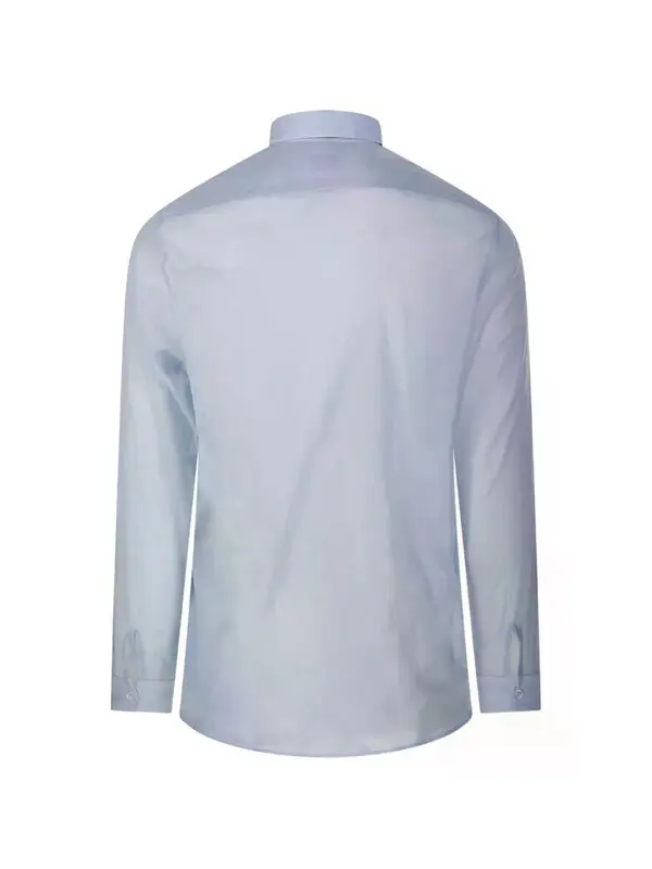 LARDINI Long-sleeve Shirt - Blue