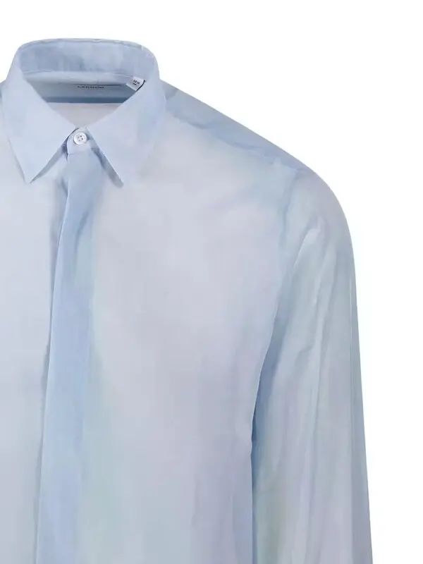LARDINI Long-sleeve Shirt - Blue