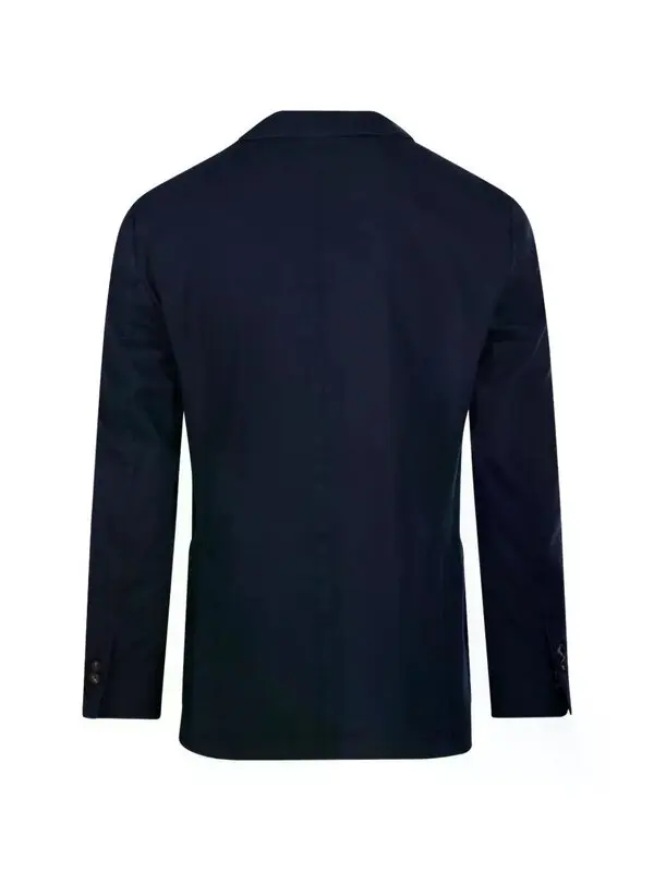 SANTANIELLO Single-breasted Blazer - Blue