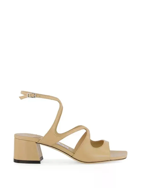 JIMMY CHOO Azilia Strappy Leather Sandals