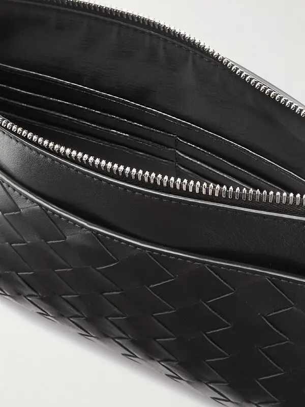 Bottega Veneta Intrecciato Leather Pouch