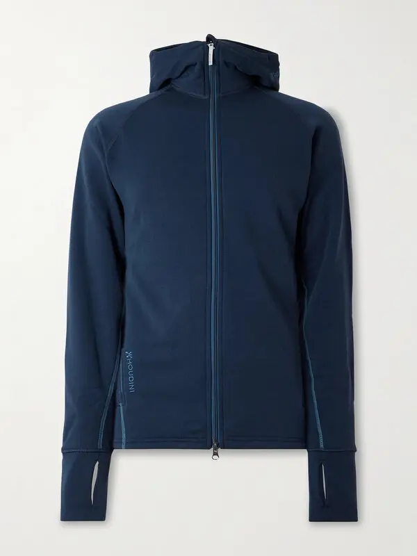 HOUDINI SPORTSWEAR Jersey Hooded Jacket - Blue