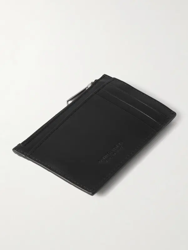 Bottega Veneta Intrecciato Leather Zipped Cardholder