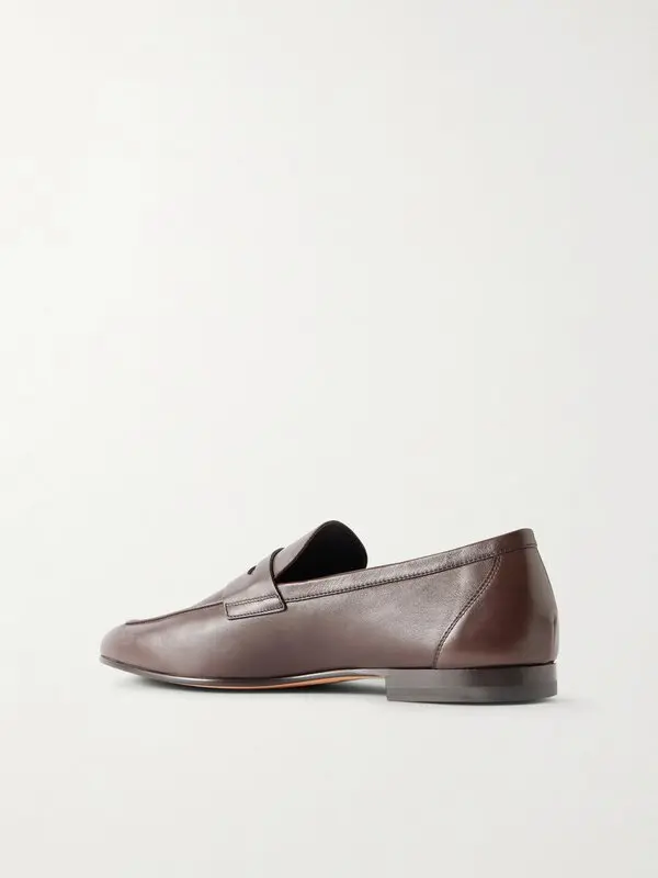 TOD'S Leather Penny Loafers