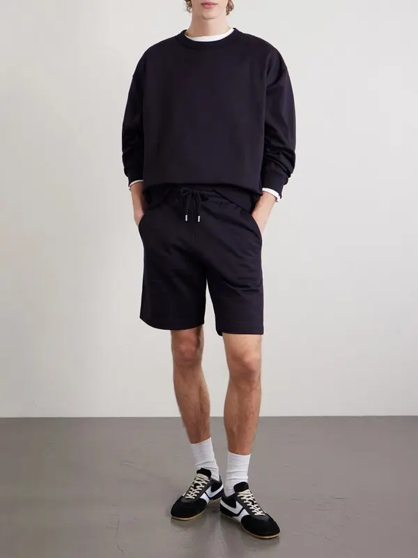 Dries Van Noten Cotton-jersey Sweatshirt - Blue