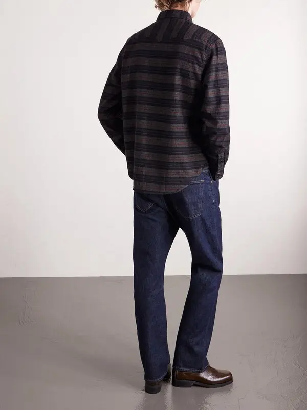 Ralph Lauren Striped Cotton-twill Shirt