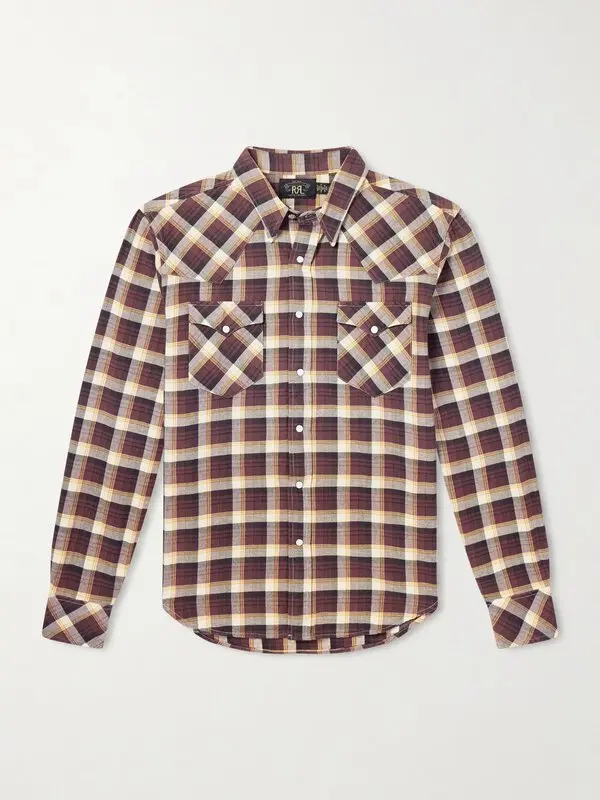 Ralph Lauren Checked Cotton-twill Shirt