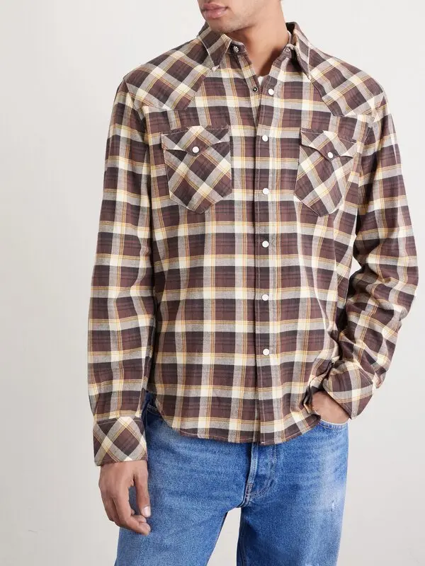 Ralph Lauren Checked Cotton-twill Shirt