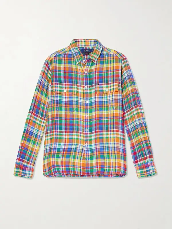 Polo Ralph Lauren Checked Linen Shirt