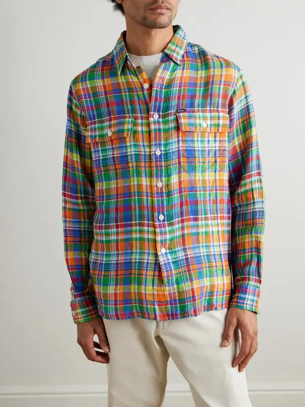 Polo Ralph Lauren Checked Linen Shirt