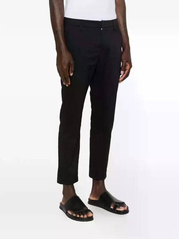 DONDUP Belt Loops Trousers - Black