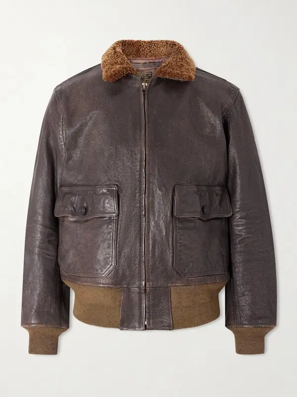 Ralph Lauren Shearling Aviator Jacket