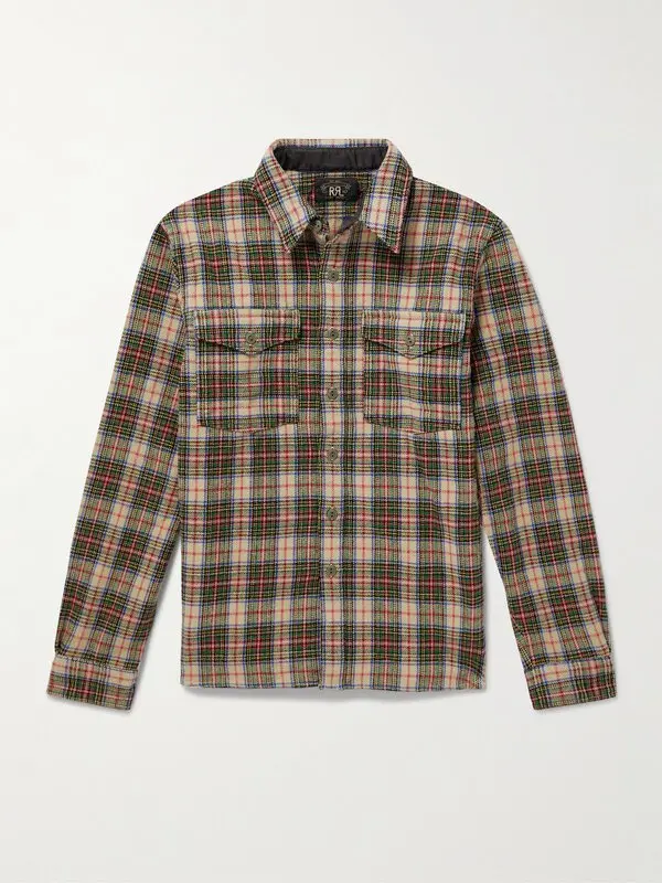 Ralph Lauren Wool-blend Flannel Shirt