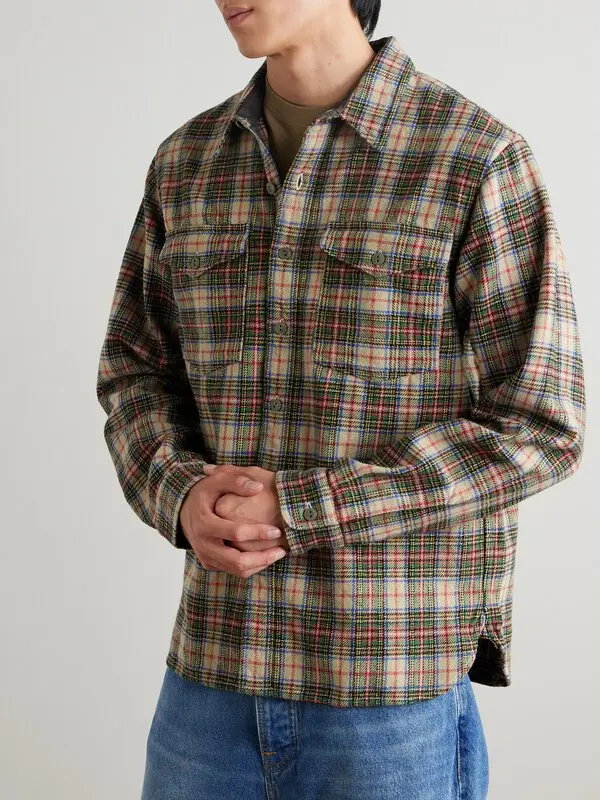 Ralph Lauren Wool-blend Flannel Shirt