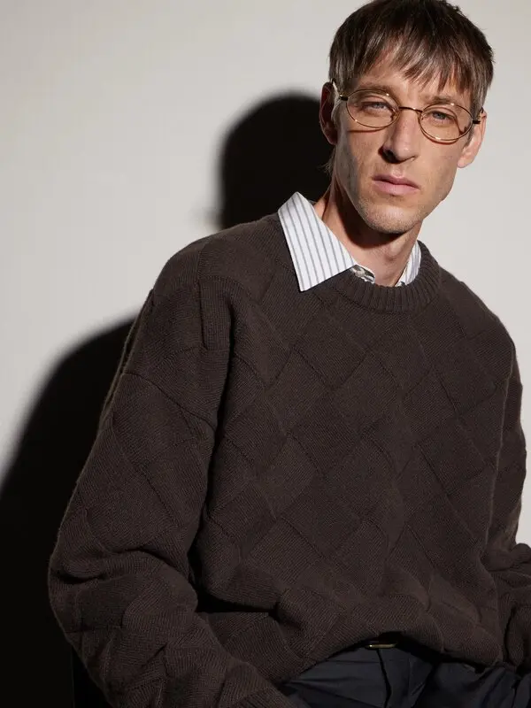 Bottega Veneta Stretch Panthos Optical Glasses