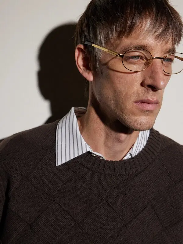 Bottega Veneta Stretch Panthos Optical Glasses
