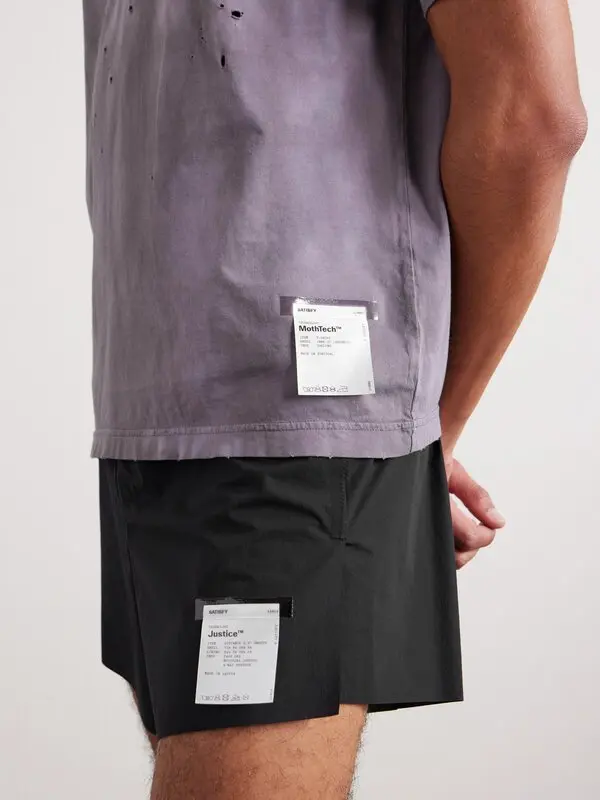 Satisfy 2.5" Distance Straight-leg Logo-appliquéd Justice™ Shorts