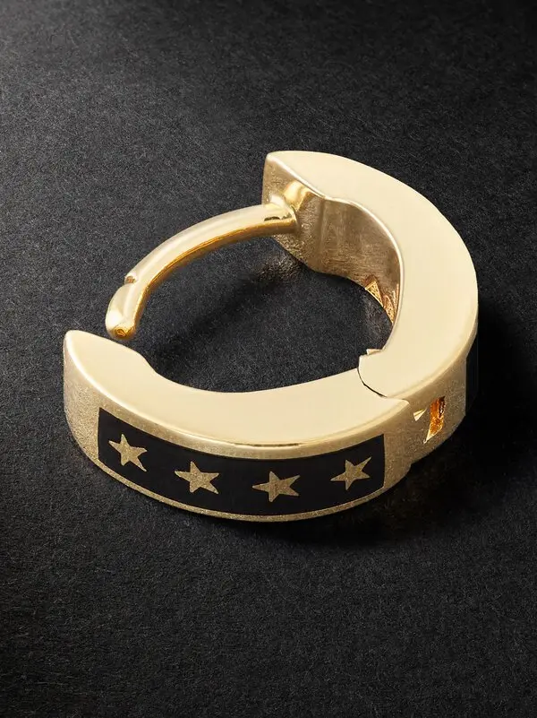FOUNDRAE Resilience Tenet 18-karat And Ceramic Earring
