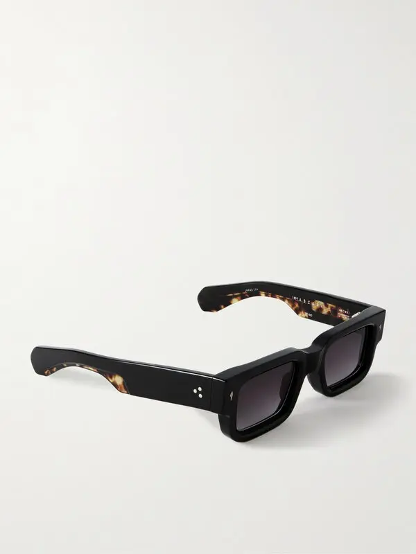 JACQUES MARIE MAGE Ascari Rectangular-frame Acetate Sunglasses