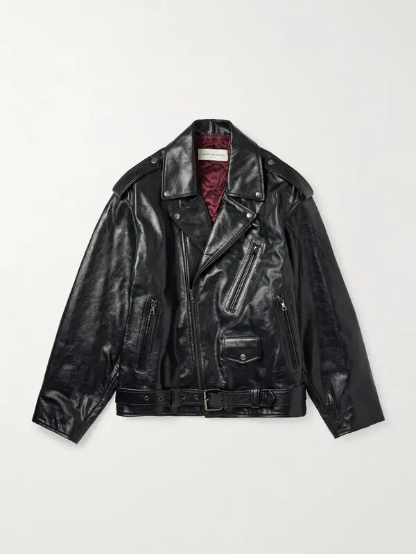 Dries Van Noten Leather Jacket