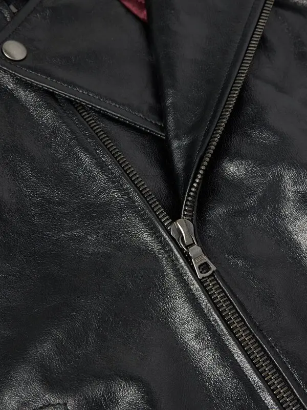 Dries Van Noten Leather Jacket